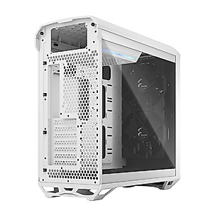 Fractal Design Torrent RGB White E-ATX Tempered Glass Window High-Airflow Mid Tower Computer Case