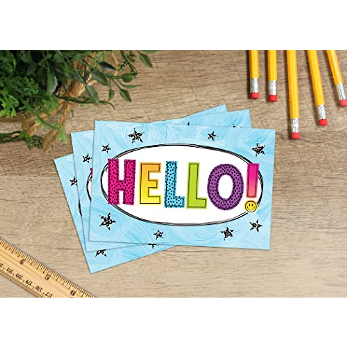 Teacher Created Resources Brights 4Ever Hello Postcards