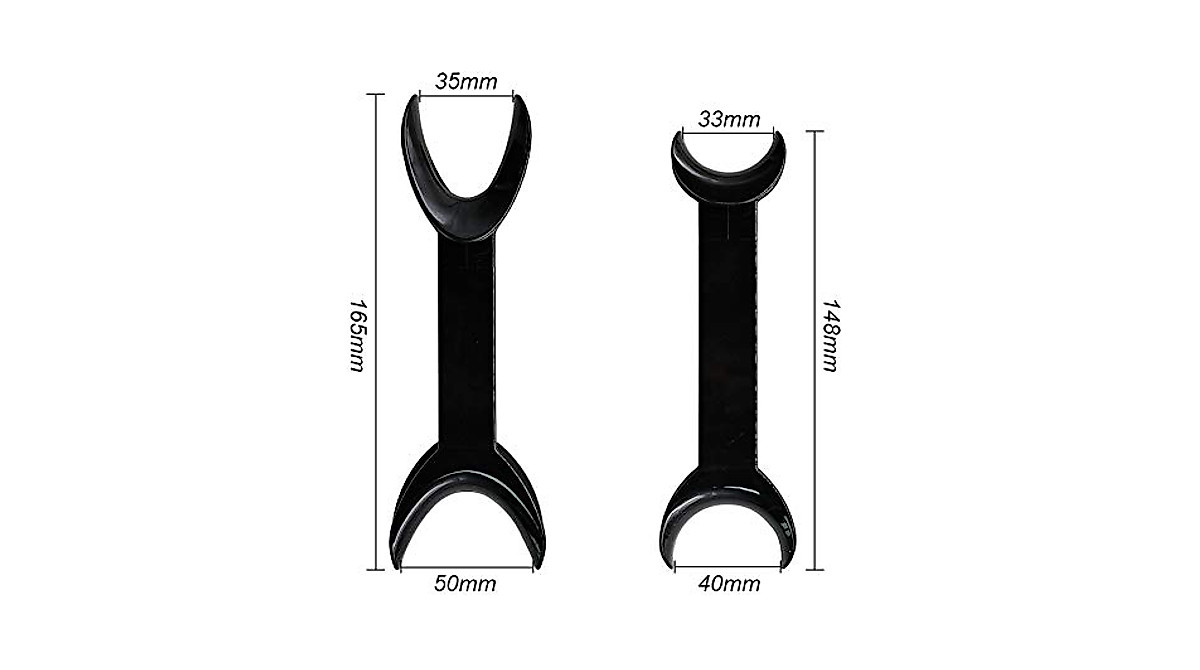 8 Pcs T-Shape Cheek Lip Retractor - Ideal Dental Tool
