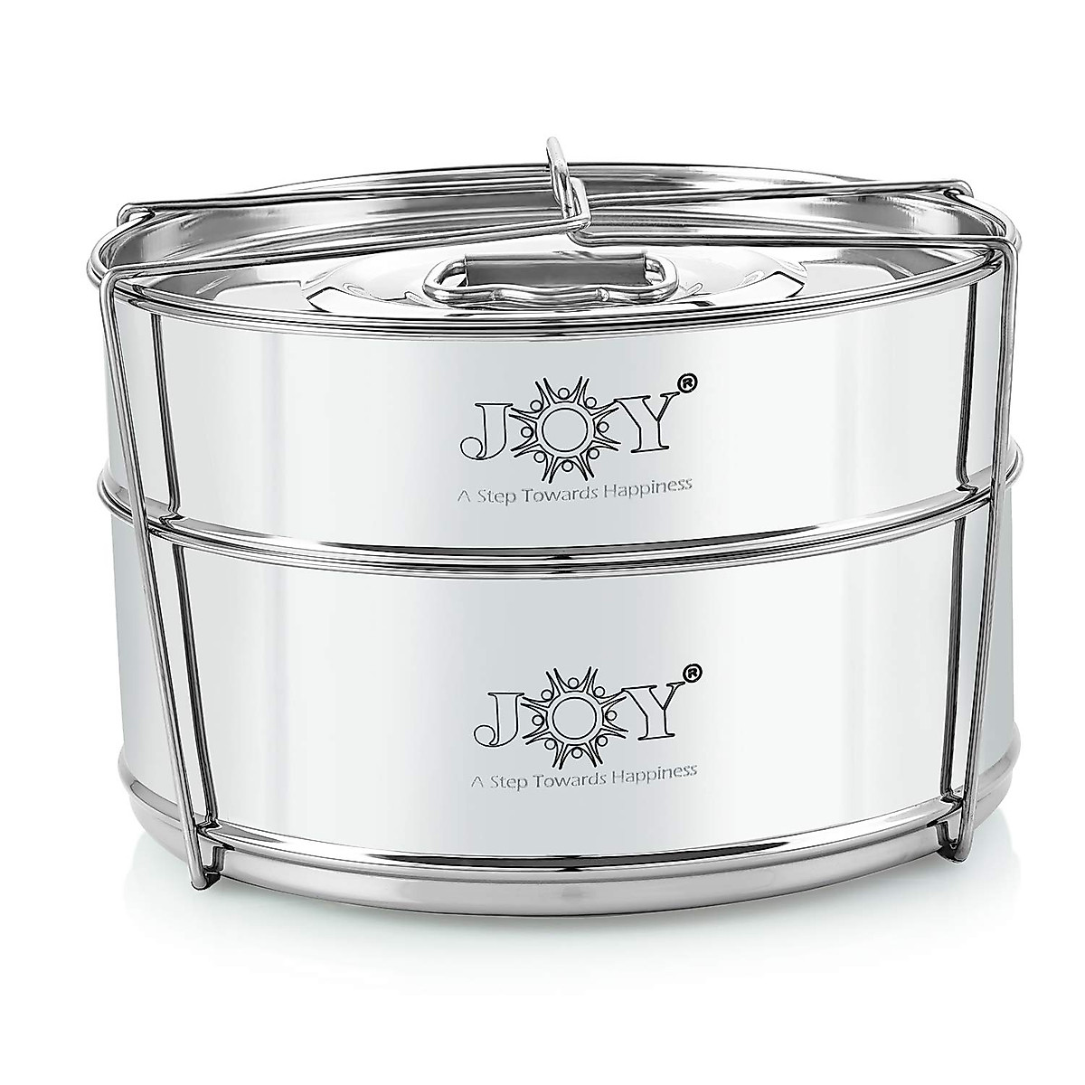 Stackable Stainless Steel Insert Pans - 8QT- Inserts for Instant Pot - Pan for Instapot - Accessories for Instant Pot- Size 8QT - Pressure Cooker Steamer Pan Accessories (8QT)