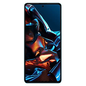 Xiaomi Poco X5 PRO 5G + 4G Volte Global Unlocked 128GB + 6GB GSM 6.67" 108 mp Triple Camera (ONLY Tmobile Mint Tello USA Market) + (Car Fast Car 51W Charger Bundle) (Blue)