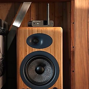 Audioengine B1 Bluetooth Receiver with 5.0 aptX HD - Extended Range and High Fidelity 24 bit DAC Wireless & Streaming Audio Systems