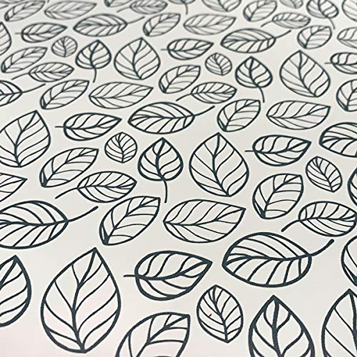 Yifely Leaf Shelving Paper Decorative Self-Adhesive Shelf Liner Dresser Drawer Locker Sticker 17.7 Inch by 9.8 Feet