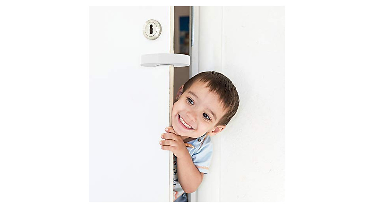 Door Pinch Guard & Slam Stopper 6 Pack - Safety for Kids & Pets