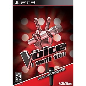 The Voice Bundle with Microphone - PlayStation 3