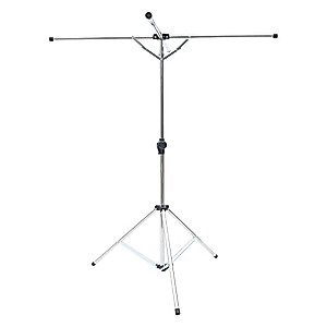 Xuthusman Folding Clothes Drying Rack Silver Metal Laundry Rack X-Shaped Drying Rack w/ 10x Windproof Hooks for Rooms/Balcony 49.61in