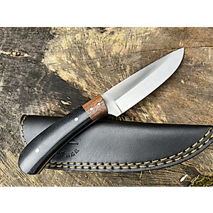 Perkin Knives Handmade Hunting Knife Fixed Blade Hunting Knife Bushcraft Knife Full Tang PS100