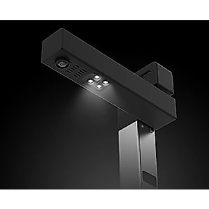 IRIScan Desk 6-Document Scanner,Auto-Flatten & Deskew Tech, 12MP Camera, Capture Letter Size (8,5x11in),Text to Speech 138 Languages OCR,PDF/Searchable PDF/Word/Tiff/Excel,Windows & MacOS,Silver Grey