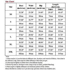 Women's Sheer Chiffon Folds Hi Low Loose Dress Delicate Gold Belt Outer Maxi Inner Mini (Large, White)