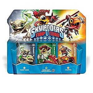 Skylanders Trap Team: Funny Bone, Chopper, & Shroomboom - Triple Character Pack