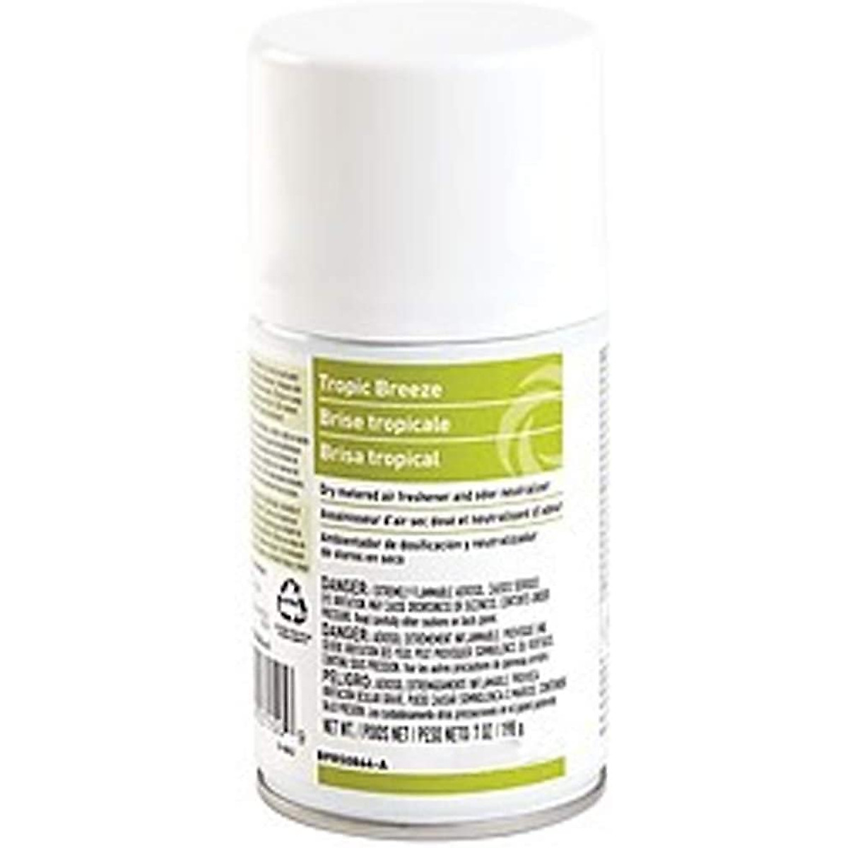 MyOfficeInnovations 2612125 Aerosol Refill Air Fresh, Tropic Breeze,7 Oz, 4/Ct