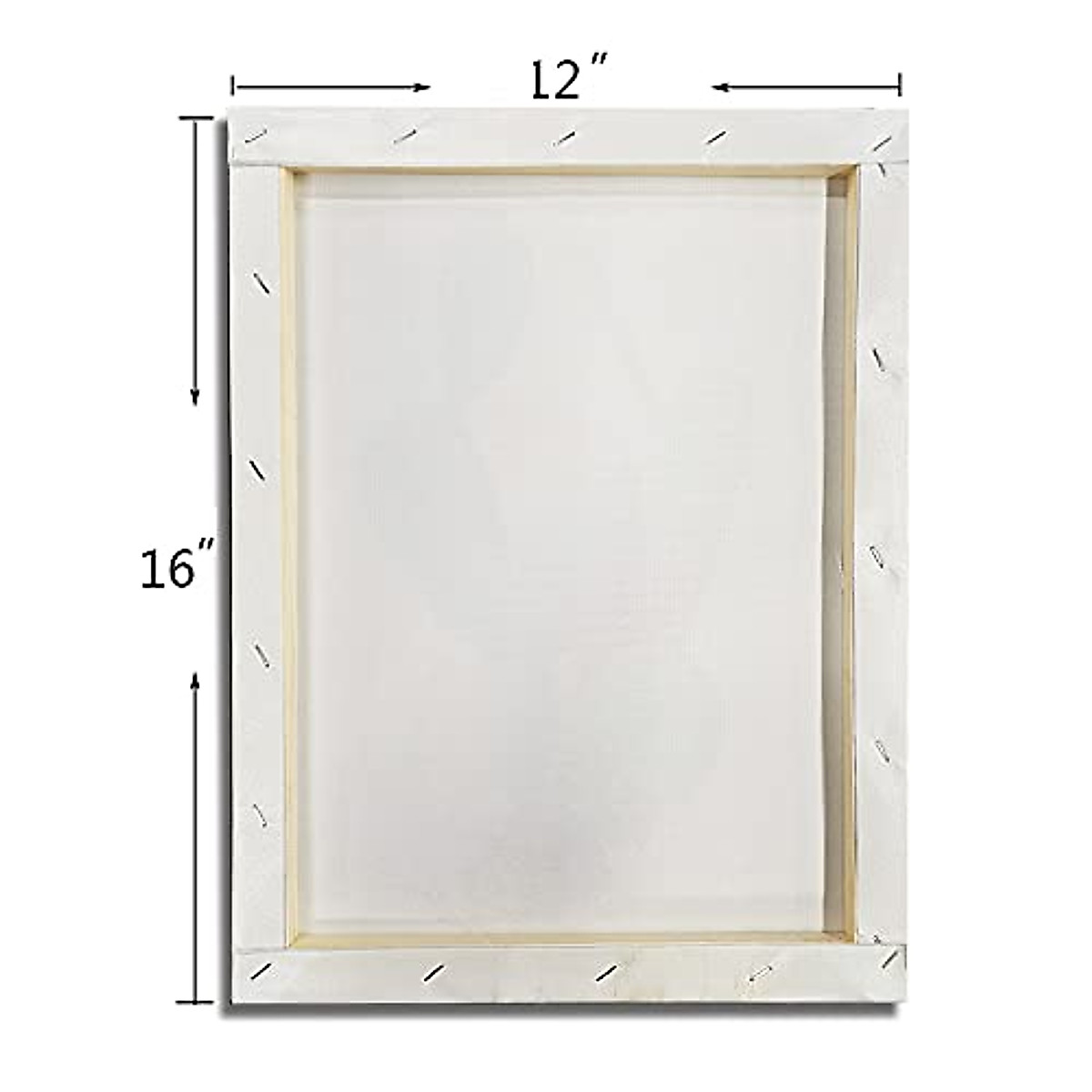 Highland Cow Canvas Wall Art Black and White Animal Print Pictures Highland Cattle Photo Framed Farmhouse Painting 12x16 inches for Home Decor