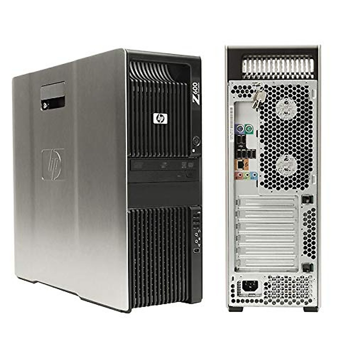 Beast Computer 8 CORE with 16 Hyperthreads - HP Z600 Workstation - 2 X Intel QUAD CORE Xeon up to 3.33GHzNEW 250GB SSD + 4TB HDD - 24GB RAM - 4 Monitor Capable - USB 3.0 (Renewed)
