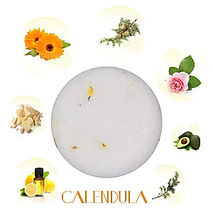 VERT Natural Shampoo Bar for Treated Dry Damaged Hair, 2 Pieces Solid Shampoo Soap with Vegetarian Plant Essence, Helps Stop Hair Loss and Promotes Healthy Growth, 4.2oz