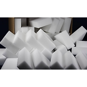 InstantErase Sponges (210 Pack) - $0.35 Per Sponge - Compare to Mr. Clean Magic Eraser (NOT Cheap Chinese Knock-Offs) Made in USA. For Kitchen, Bathrooms, Cars and More!