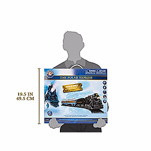 Lionel The Polar Express Ready-to-Play Set, Battery-Powered Berkshire-Style Model Train Set with Remote