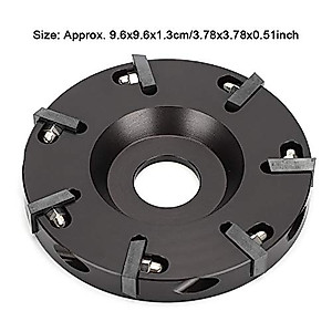 Cattle Hoof Trimming Cutter, Second Generation Livestock Foot Trimmer Disc Plate Cattle Hoof Angle Grinder Machine with 7 Sharper Cutter Head(HL-Q7F-II 7 Cutter)