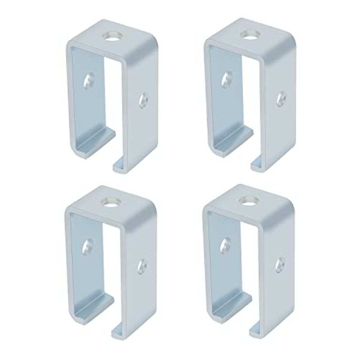 Channel Trolley Track Hanger for P1834-EG, Intermediate Support Hanger Bracket for 1-5/8" Strut Channel - 4 Packs