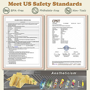 Aestheticism Finger Skateboards Kit 11 PCS, Finger Boards for Kids, Fingerboard Ramps Toys Set with Skateboards, Ramps, LED Skateboard, Screwdriver - Bigger Skateboard Ramp for Finger Board Training