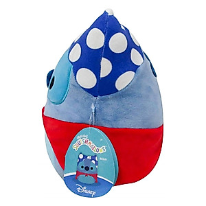 Squishmallow Official Kellytoy 20 Inch Plush Toy (Disney Stitch as Superhero)