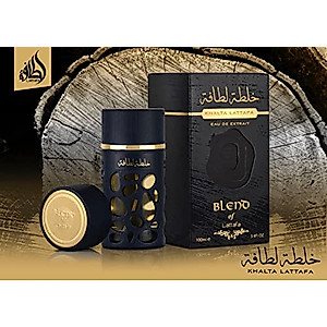 Khalta Blend Of Lattafa EDP - Eau De Parfum Unisex 100ml(3.4 oz) | Energizing oud Fragrance with Oriental notes | by Lattafa Perfumes