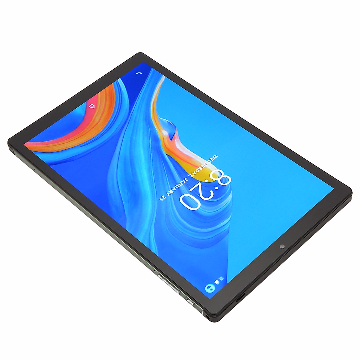 Luqeeg HD Tablet, 2 in 1 Tablet 5GWiFi MT6735 Deca Core CPU 1960x1080 for Android 12 for Business (US Plug)