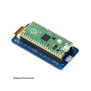 2.13inch E-Paper E-Ink Display Module for Raspberry Pi Pico, 250×122 Pixels, Two Colors Black/White, SPI Interface Support Partial Refresh