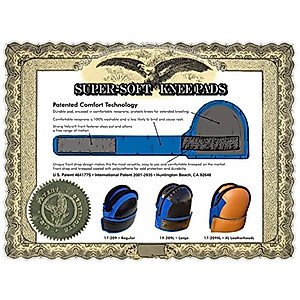TROXELL USA - SuperSoft 109 Knee Pad (Med/Reg Size, Bagged in Pairs