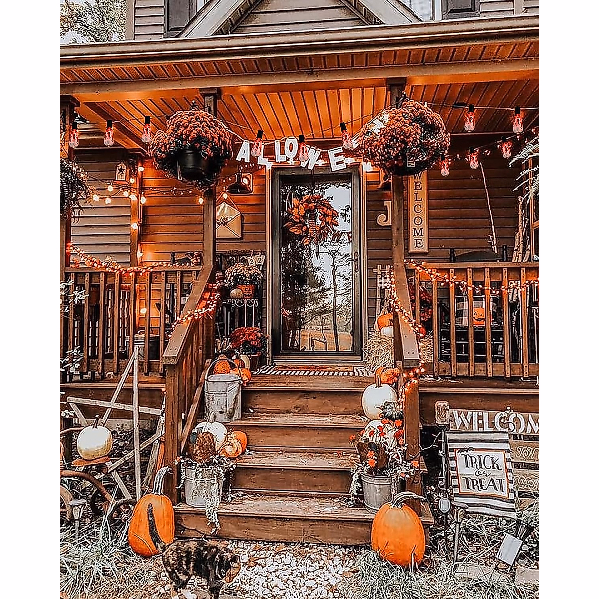 10 Pack Halloween Flicker Flame Replacement Bulbs, ST40 Halloween Bloody Drop Bulbs with Red Flickering Flame for Outdoor String Lights Halloween Party Haunted House, 1W E17 Intermediate Base Bulb