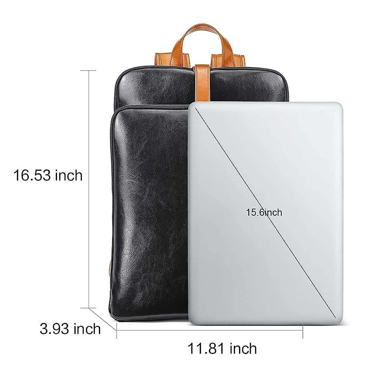 CLUCI Womens Backpack Purse Leather + Women Wallet