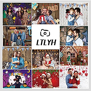 LTLYH 7X5ft Venetian Mardi Gras Backdrop Carnival Masquerade Photography Backgrounds Mask Colorful Backdrop Party Decoration Banner Studio Props 128…