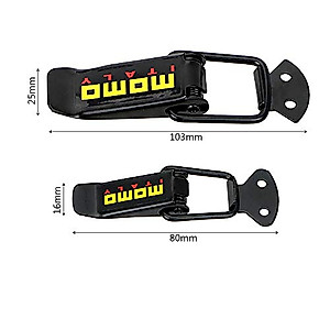 Universal Car Gadget Security Bumper Quick Release Hook Lock Clip Fixed Buckle Racing Car Accessories Durable Security Bumper Quick Release Hook