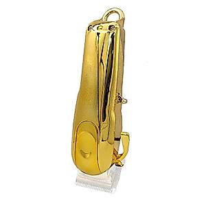 DIY Full Housing Combo, Complete Clipper Cover for Wahl 5-Star Series Magic Clipper Cordless #8148, Super Taper Cordless, Designer Cordless #8591(Trasparent) … (GOLD)