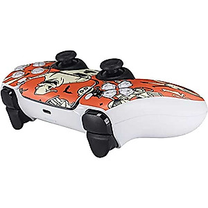 Skinit Decal Gaming Skin Compatible with PS5 Controller - Officially Licensed Disney The Nightmare Before Christmas Character Pattern Print Design