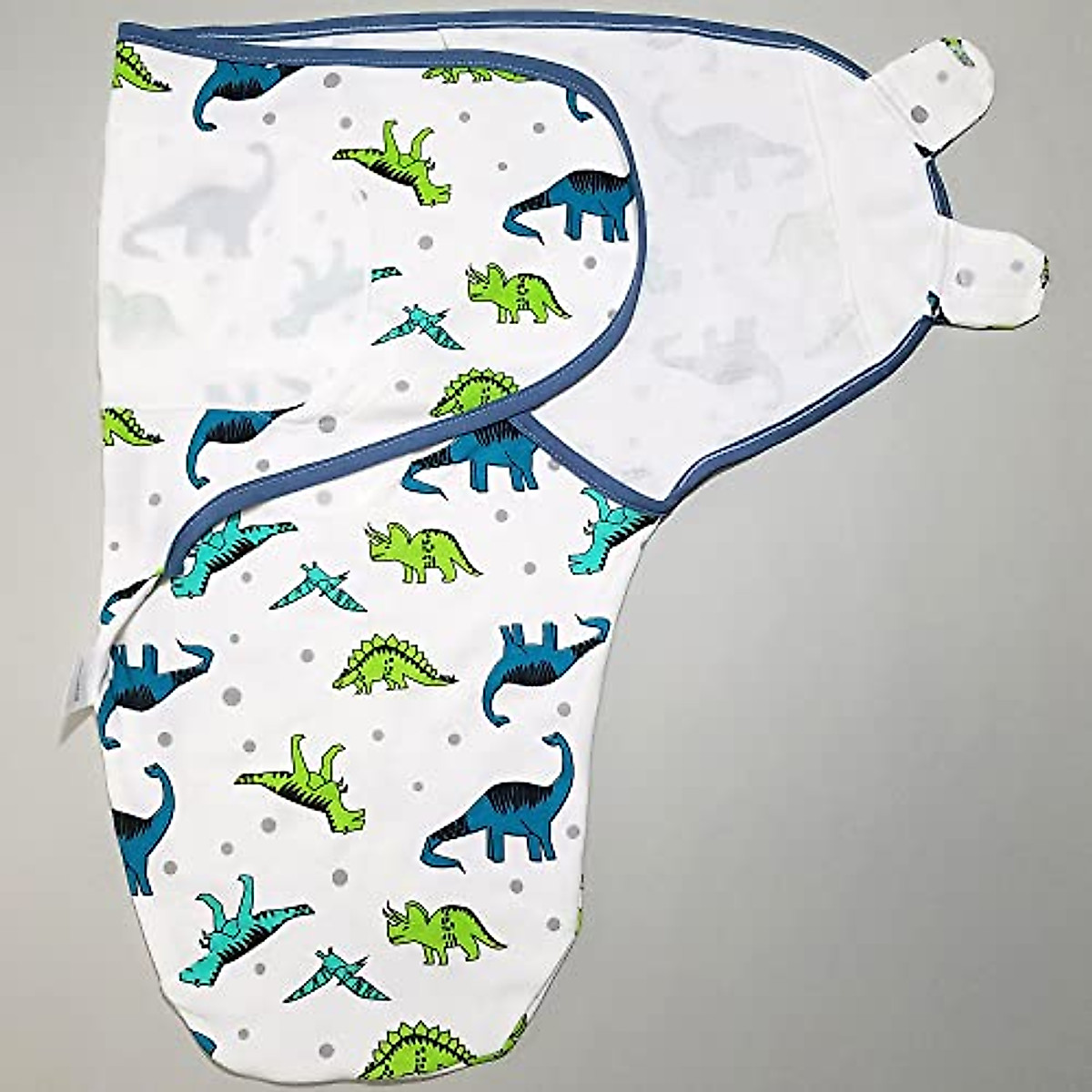 EYL Baby Swaddle Blanket Wrap for Newborn Boy and Girl Adjustable Infant Swaddle Sack Set, 0-3 Months, 2 Pack (Dinosaur, Small)