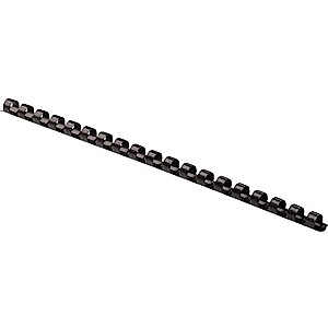 Fellowes 52507 Plastic Comb Bindings, 5/16-Inch ,21-40 Sht Capacity,100/Pk,Bk