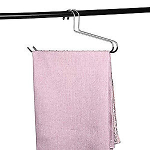 VASLIM 8 Pack Blanket Hangers Heavy Duty Black Vinyl Coated Nonslip - Great for Quilts, Comforters, Table Cloths, Towels, Sleeping Bags,Drapery and bedspreads