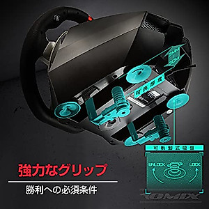 Flashfire Suzuka 900R racing wheel set with Clutch pedals and H-shifter for PC, PS3, PS4, Xbox 360, XBOX ONE and Nintendo Switch