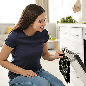 3 Pcs Lemon Bee Kitchen Towels Honey Bee Lemon Dish Towels Bee Lemon Bathroom Hand Towels Farmhouse Spring Gnome Honeycomb Lemon Bee Kitchen Decor Rustic Dish Tea Towels, 18 x 28 Inch (Elegant Style)