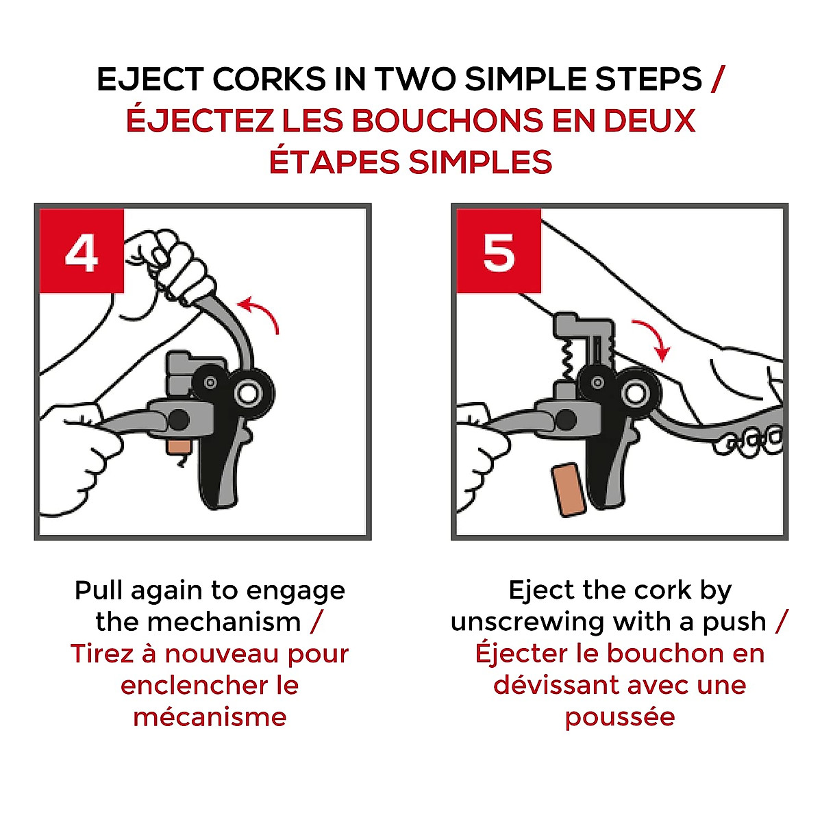 Peugeot Baltaz Corkscrew, Metallic Gray, 5.52in.