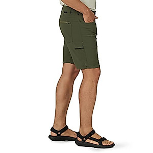 ATG by Wrangler Men's Standard Angler Utility Fishing Short, Deep Depths, 38