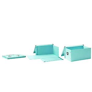 ZiDeTang Basics Cloth Foldable Storage Cube Basket Bin Organizer Containers Drawers