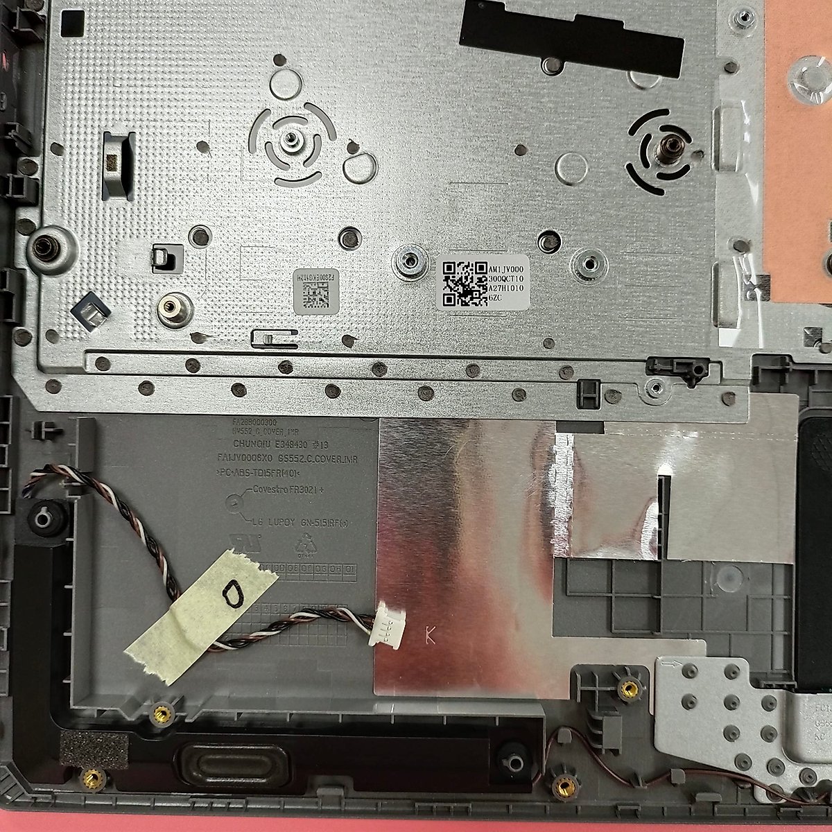 Replacement for Lenovo IdeaPad 3 15IIL05 15IML05 15ADA05 Laptop Upper Case Palmrest Non-Backlit Keyaboard with Touchpad Assembly Part SBB0X77935 5CB0X57656 5CB1D03627 Gold