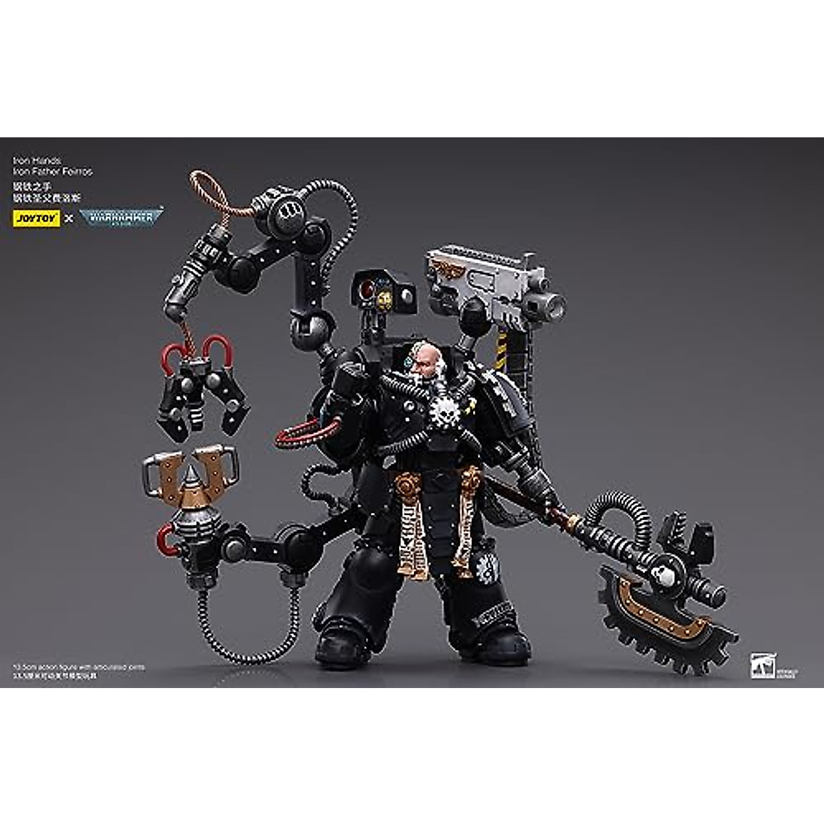 JoyToy Warhammer 40K: Iron Hands Iron Father Feirros 1:18 Scale Action Figure