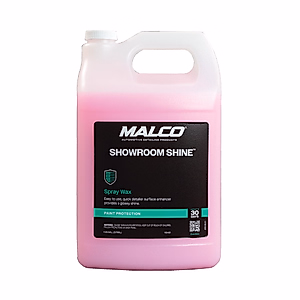 Malco Showroom Shine Spray Car Wax – Best Car Wax Spray for Professional Finish / Easy to Use Instant Detailer Spray / Cleans and Waxes Painted Surfaces, Metal and Glass / 1 Gallon (110401)