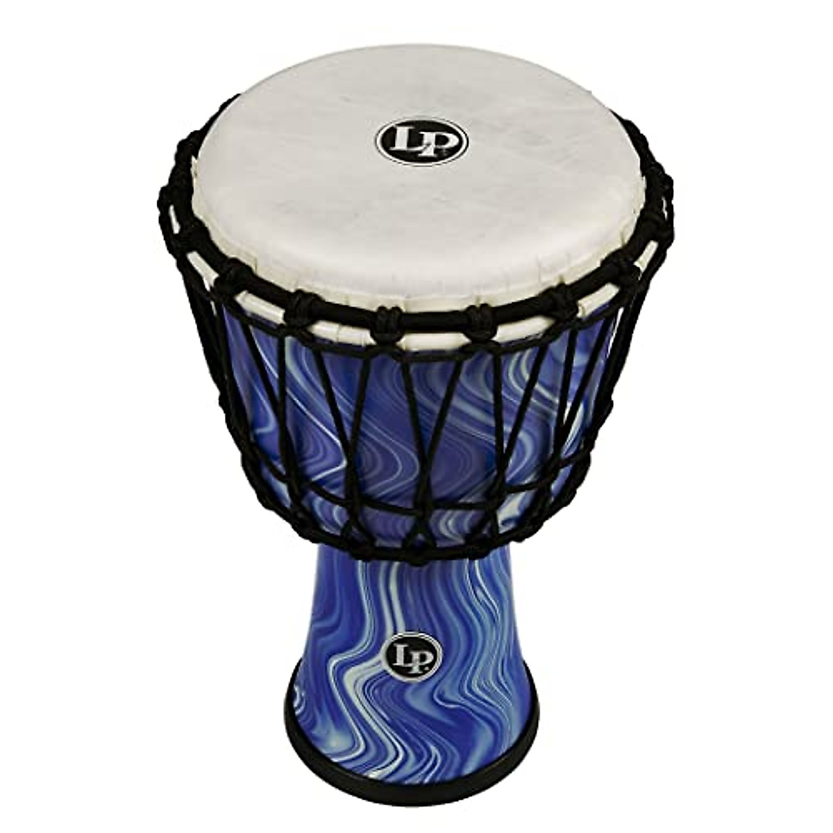 Latin Percussion World Collection Circle Djembe (LP1607BM) Blue