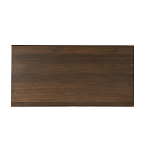 Progressive Furniture Counter Storage Table, Walnut/Chocolate