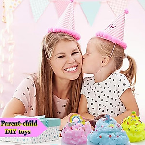 12Pack Cloud Slime Supplies Stress Relief Toy Scented DIY Putty Sludge Toy Gifts for Girls and Boys