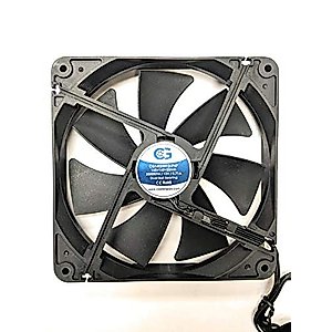 Coolerguys 12vDC Waterproof IP67 Fan (High Speed, 140x25mm)