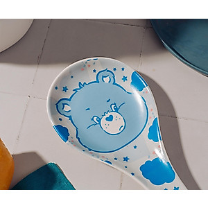 Care Bears Grumpy Bear Ceramic Spoon Rest Holder | Kitchen Organizer For Utensils To Keep Countertop Clean